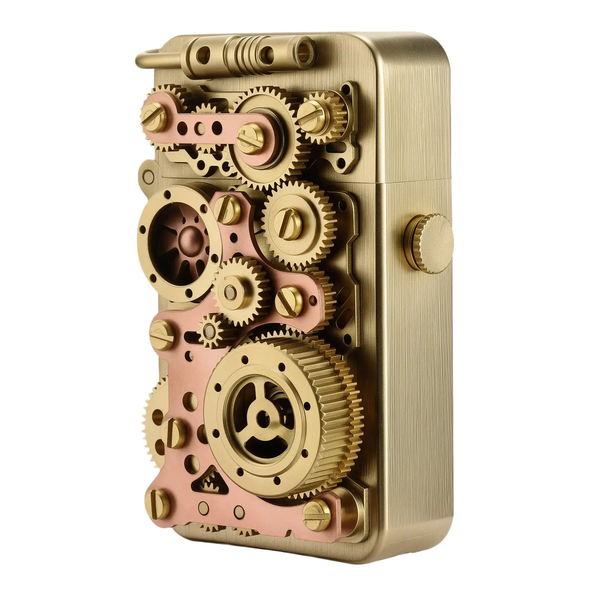 Steampunk Gear Linkage Lighter｜Brass Mechanical Collectible – THORENS ...
