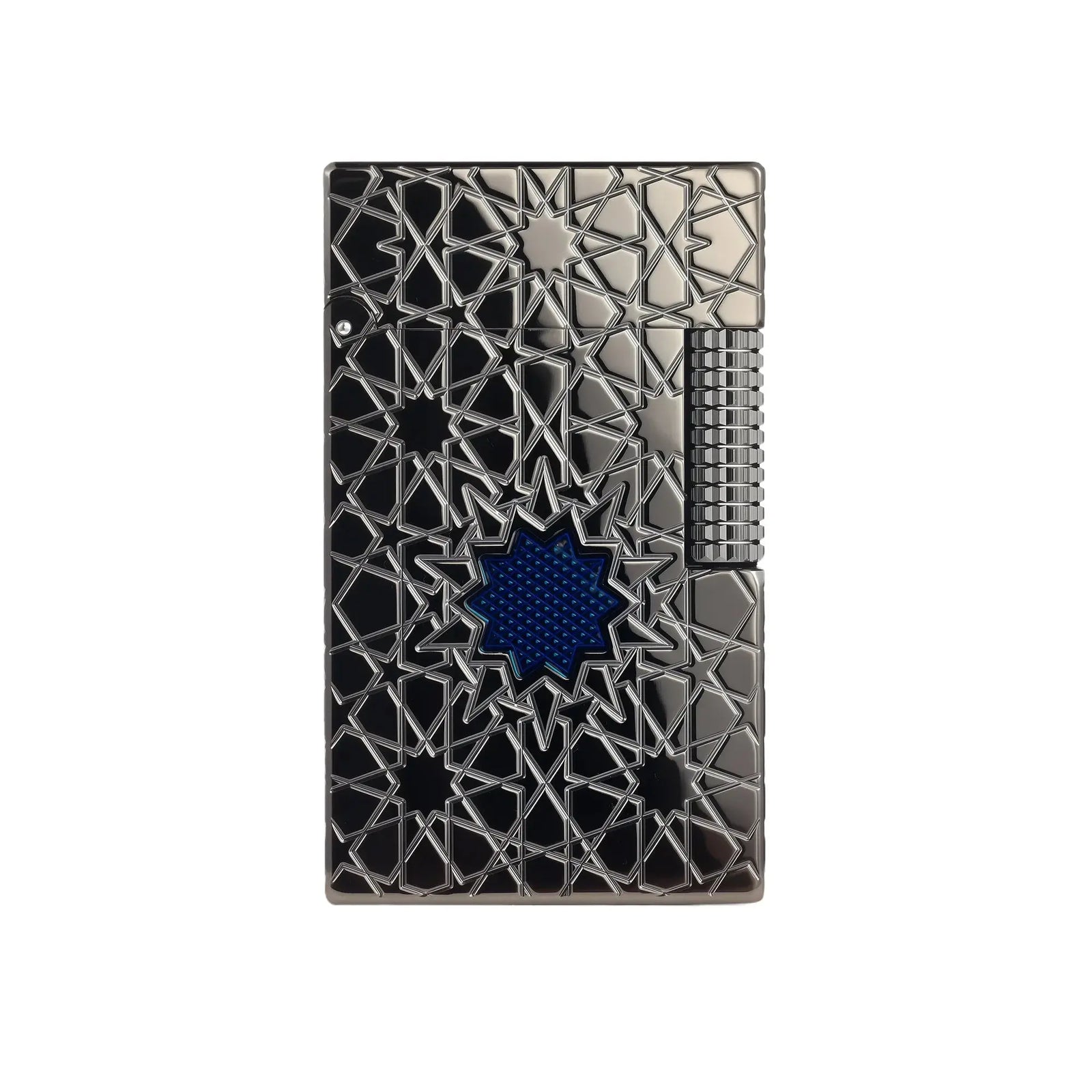 Stellar Mesh Silver Lighter｜Star Geometry Engraved Collectible ...