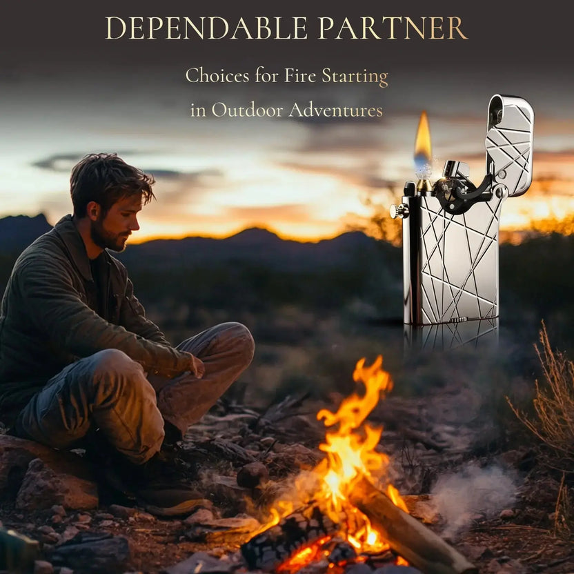 Gen 3 Single Claw Silver Lighter｜Modern Grid Brass Collectible ...