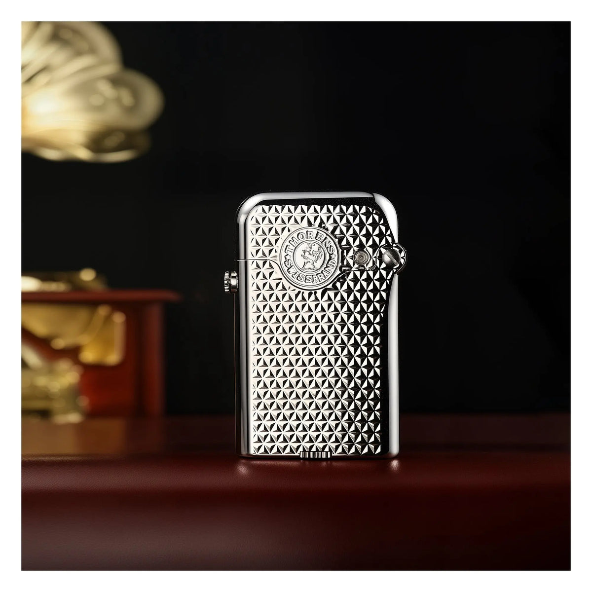 Gen 3 Single Claw Silver Lighter｜Diamond Grid Brass Collectible ...