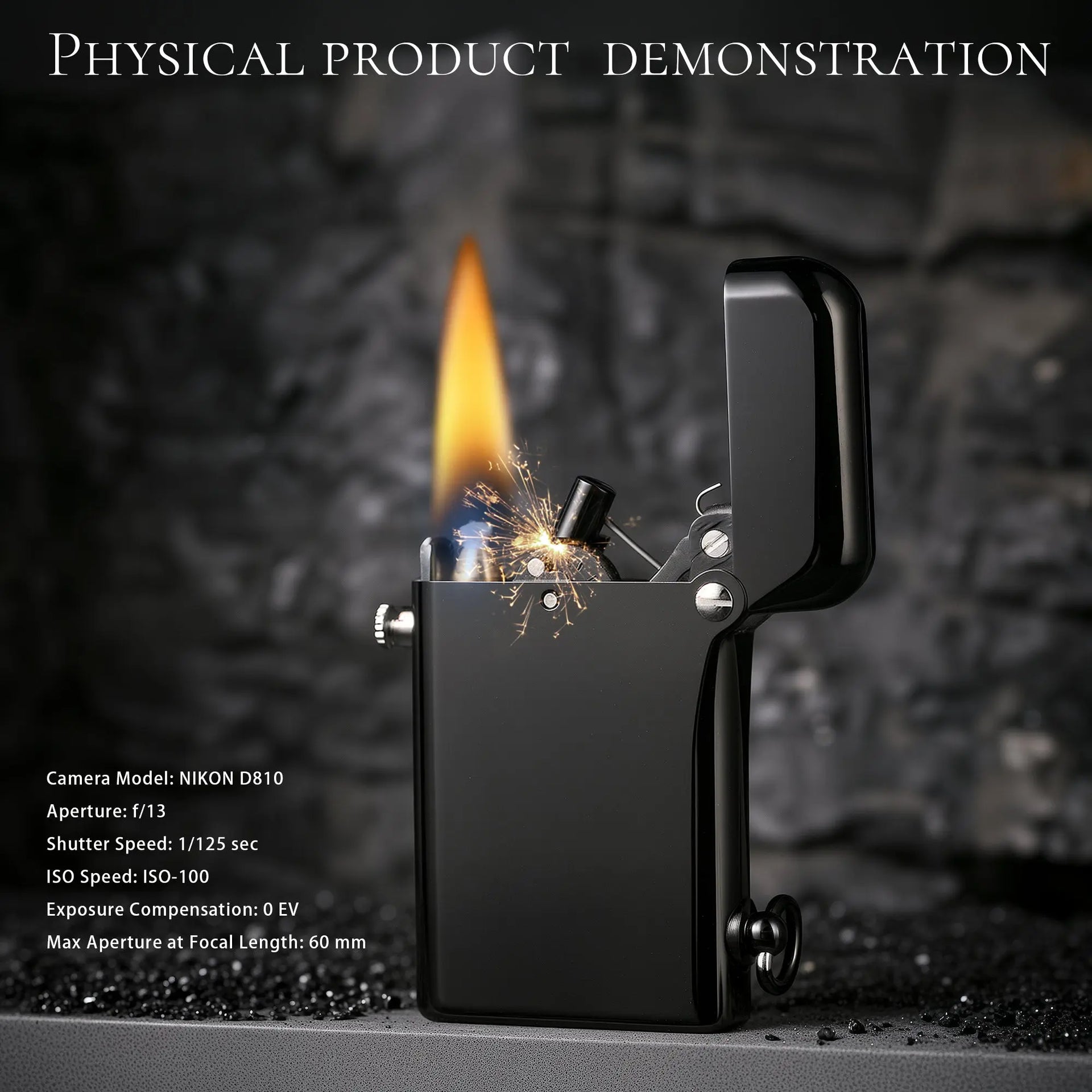 Gen 2 Double Claw Glossy Black Lighter｜Brass Kerosene Collectible ...