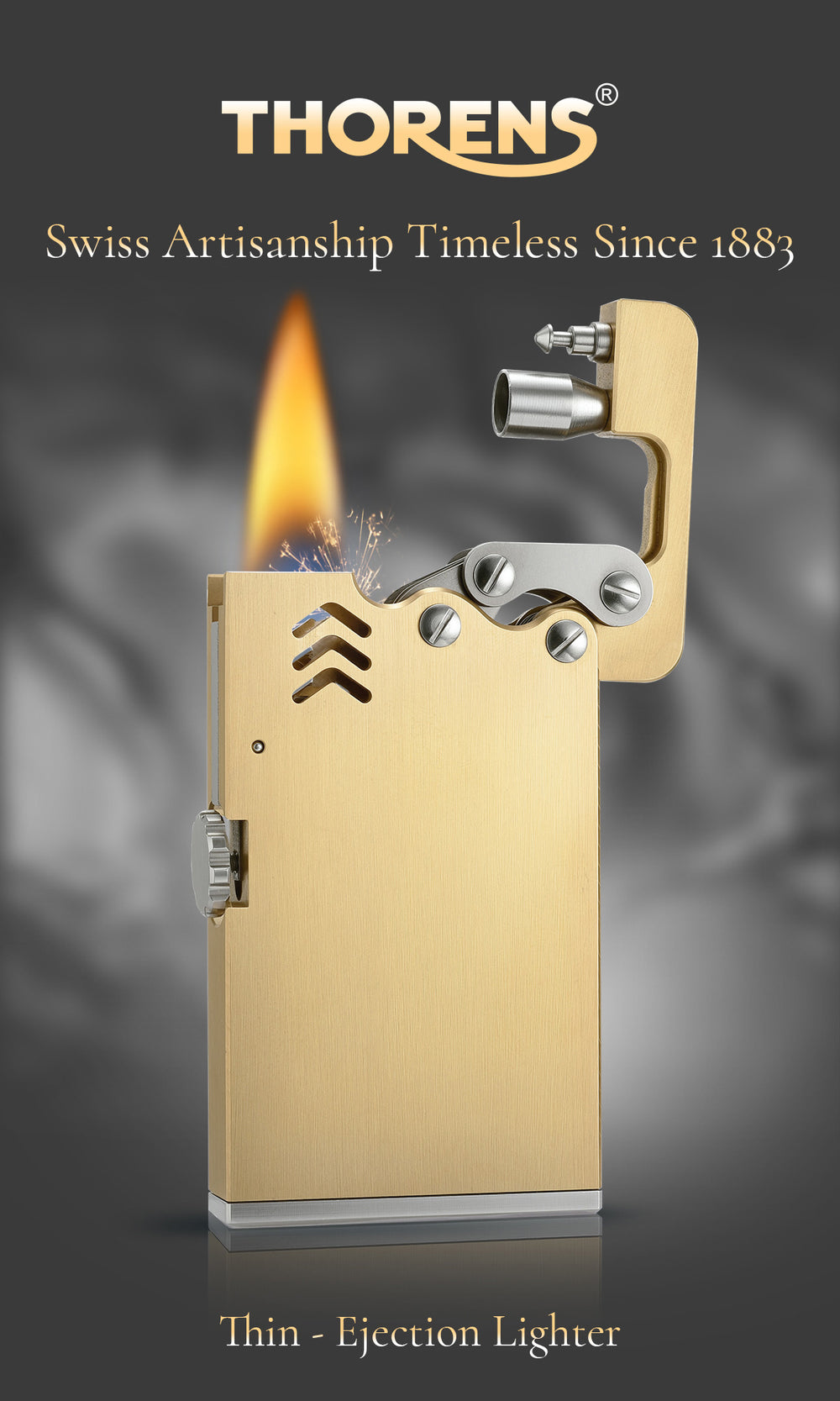 Ejection Lighter, Practical Portable Refillable Lighter – THORENS ...