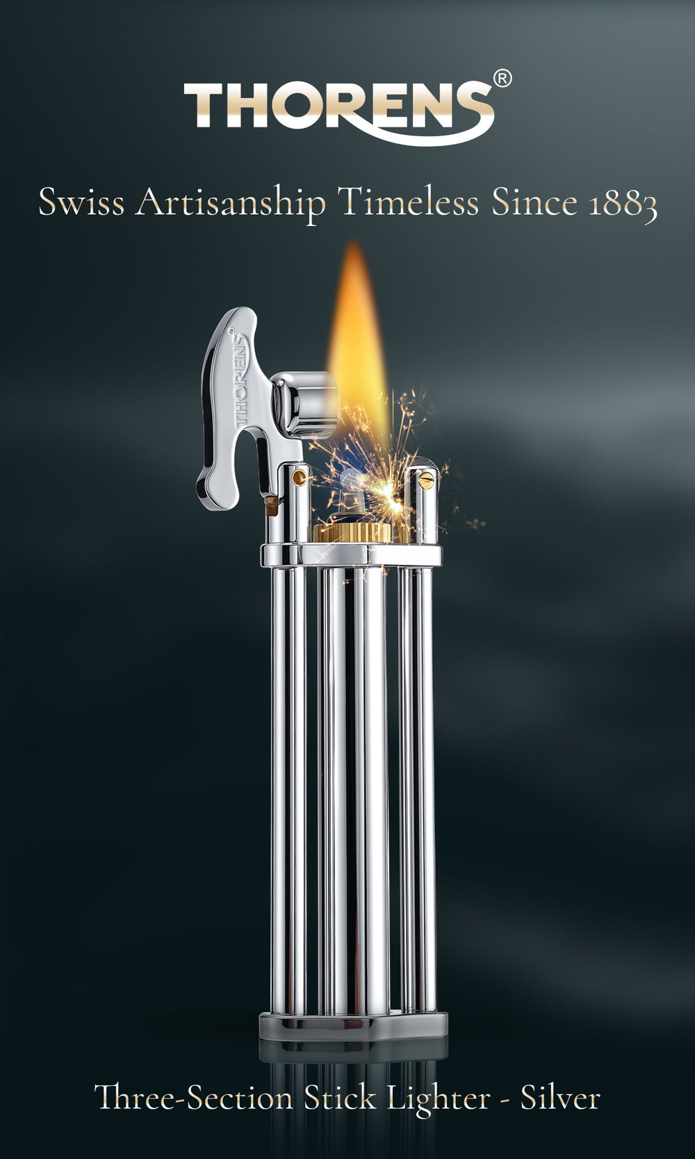 Three-Section Stick lighter, Practical & Portable Gift & Collection ...