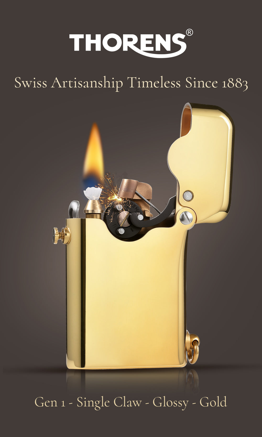 Single Claw Lighter, Swiss Craftsmanship, Classic Luxury Design ...