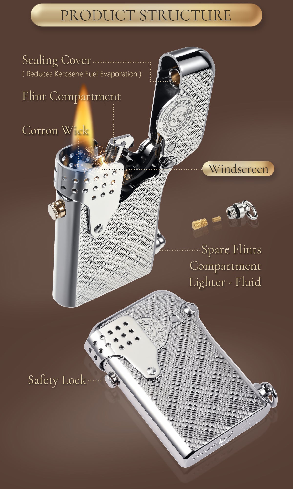 Single Claw Lighter,Ideal Gift & Collection, Adds Luxury to Life ...