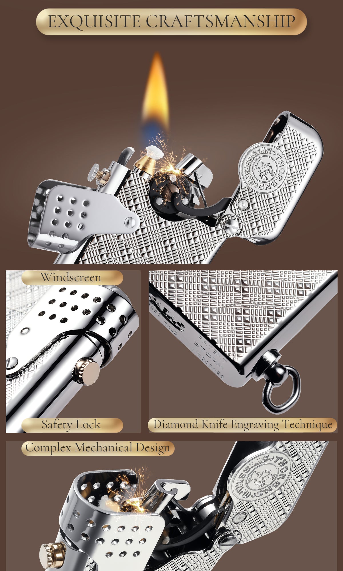 Single Claw Lighter,Ideal Gift & Collection, Adds Luxury to Life ...