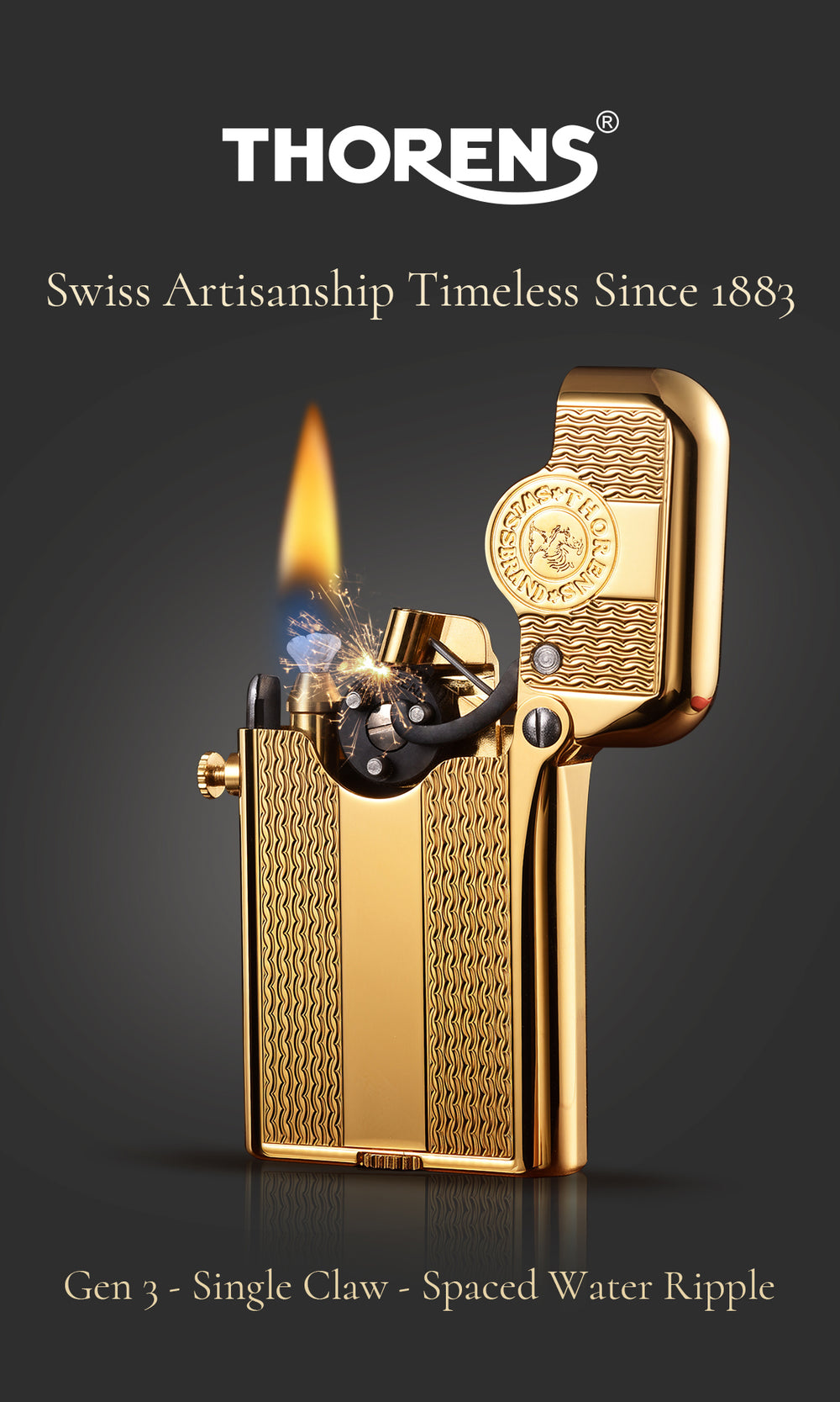 Single Claw THORENS Lighter - Swiss Craftsmanship, Luxury Design ...