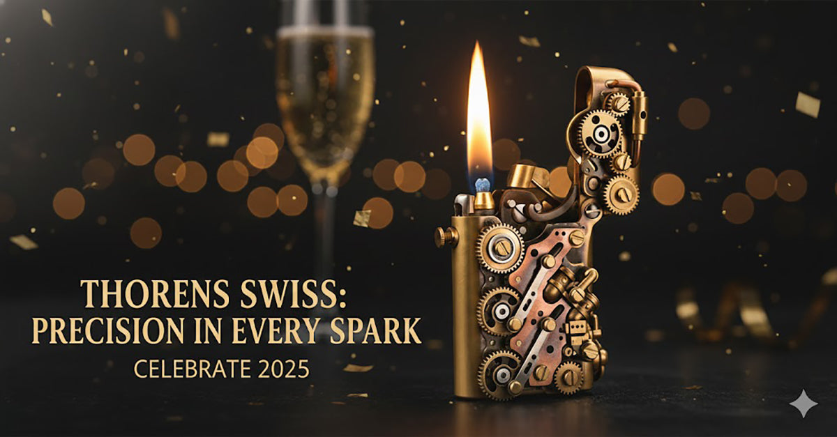 Iridescent Lighter Guide: Titanium Panels, Side-Roller Design Explained ...